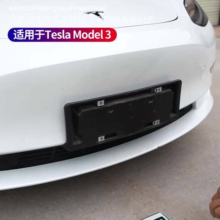 New Energy License for Tesla Model 3Y Plate Frame ModelY Model3 Side ...