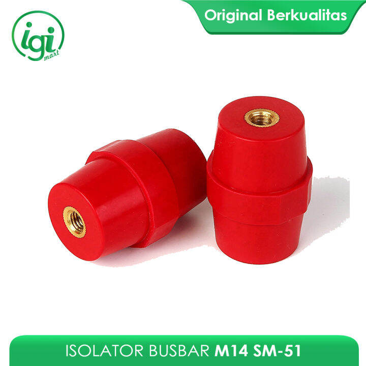 ISOLATOR BUSBAR HOLDER INSCOM SM51 / INSULATOR BUS BAR LISTRIK SM 51 | Lazada Indonesia