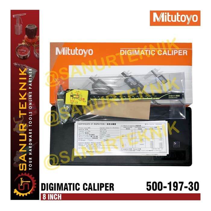 MITUTOYO Sketmat Digital Caliper/ Jangka Sorong 8 / 0.01mm 500-197-30 | Lazada Indonesia