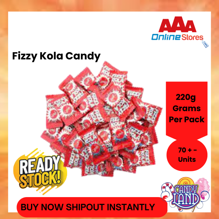 [AA Grocer] Gula FIZZY KOLA Candy | Lazada
