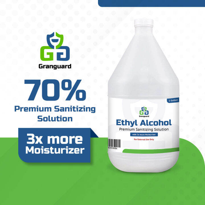 GranGuard 70% Ethyl Alcohol 1 Gallon w/out Freebie | Lazada PH