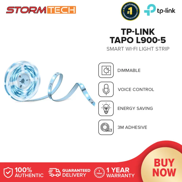 TP-Link Tapo L900-5 Smart Wi-Fi Light Strip | Multicolour | Dimmable ...