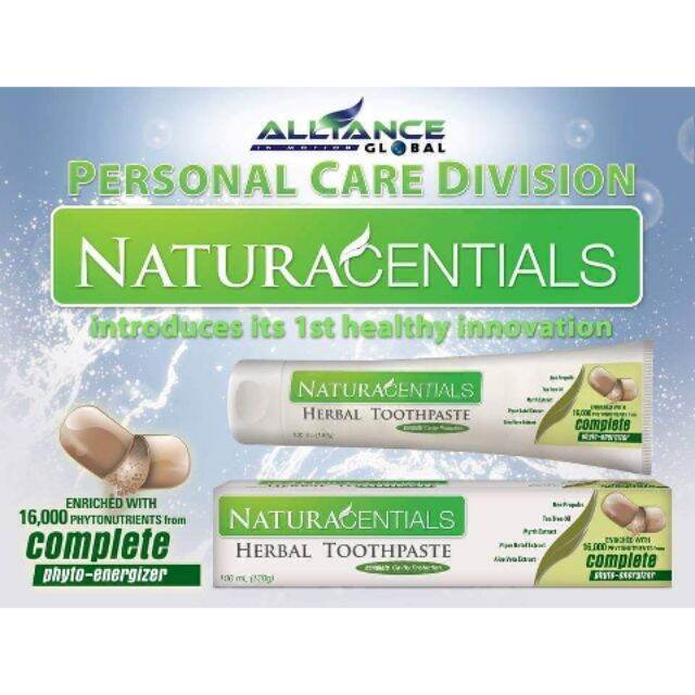 NATURAL CENTIALS Herbal Toothpaste ( Aim global products) | Lazada PH