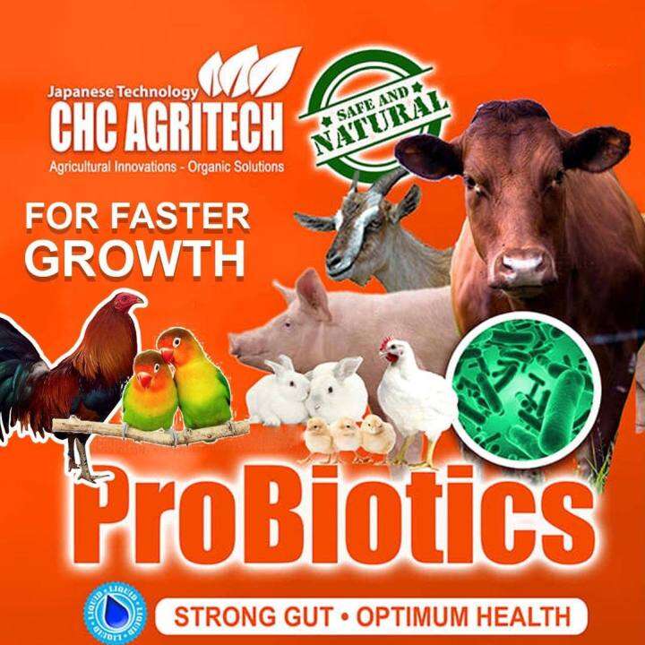 CHC AGRITECH PROBIOTICS 4KG JAPANESE TECHNOLOGY FOR LVESTOCK POULTRY ...