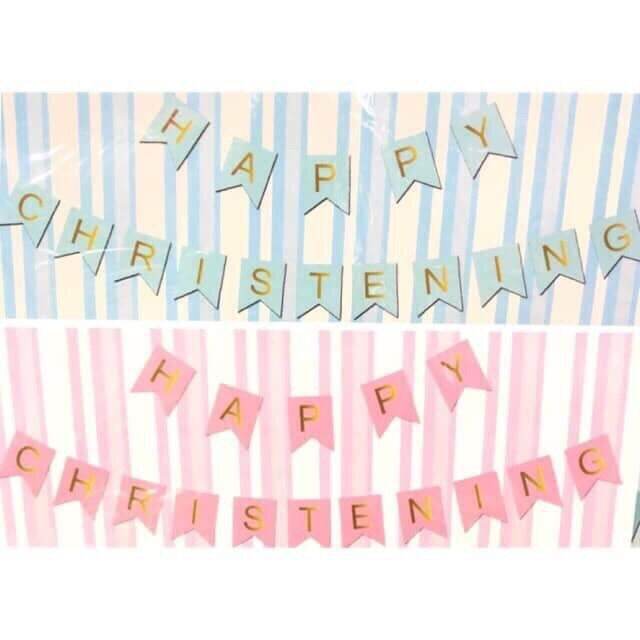 Happy Christening Banner | Lazada PH