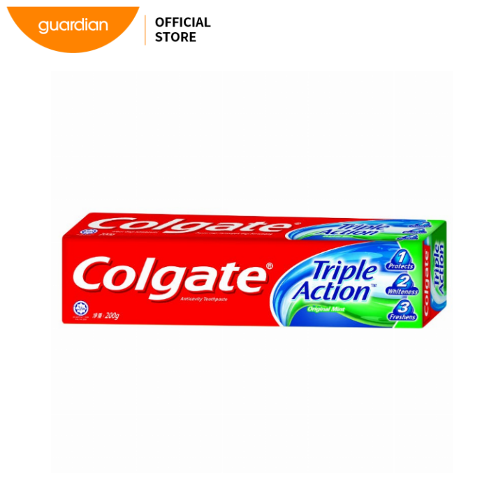 Colgate Triple Action Toothpaste Valuepack 200g | Lazada