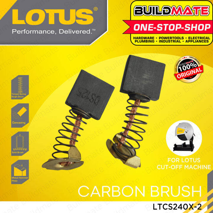 LOTUS Spare Parts Carbon Brush For Chop Saw Cut Off Machine LTCS240X-2 ...