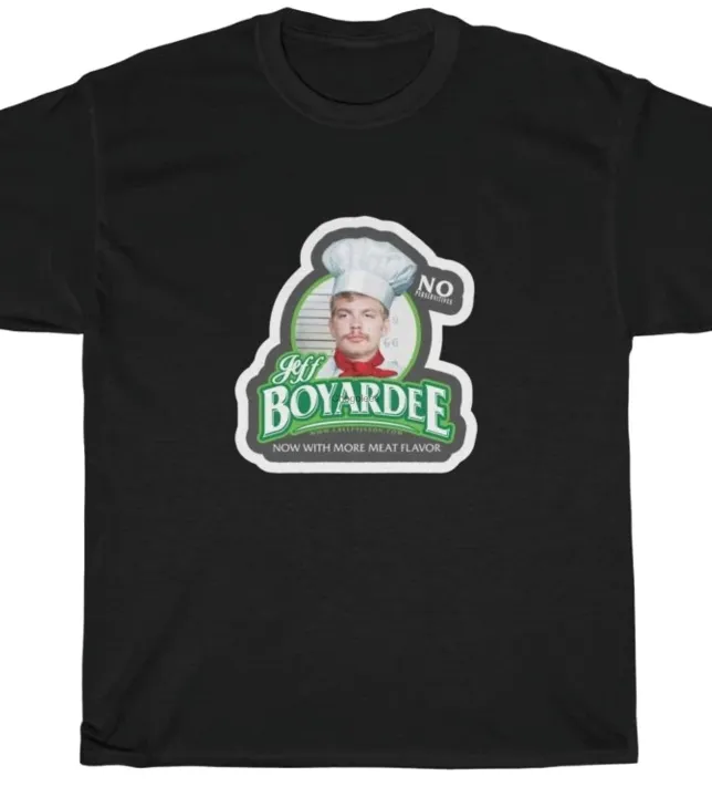 Camisa Jewery Dahmer, Jeff Boyardee,Camisa Dahmer ตลกเสื้อยืดตราเสื้อ ...