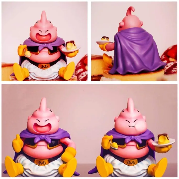 Anime Dragon Ball Z 13.5 cm Majin Buu Eat Cake Action Figure Model With ...