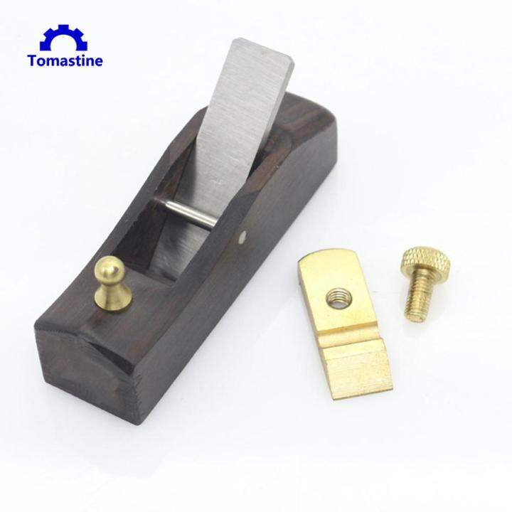 Mini Ebony and Steel Light Plane Flat Bottom Planer DIY Woodworking ...