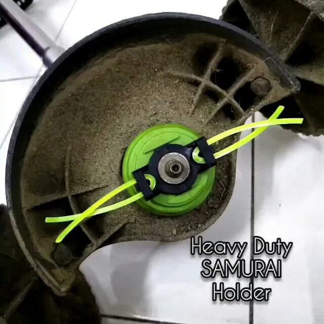 HEAVY DUTY Samurai Nylon TrimmerLine Holder - Tapak untuk Tali Nylon Mata Mesin Rumput Bateri ...