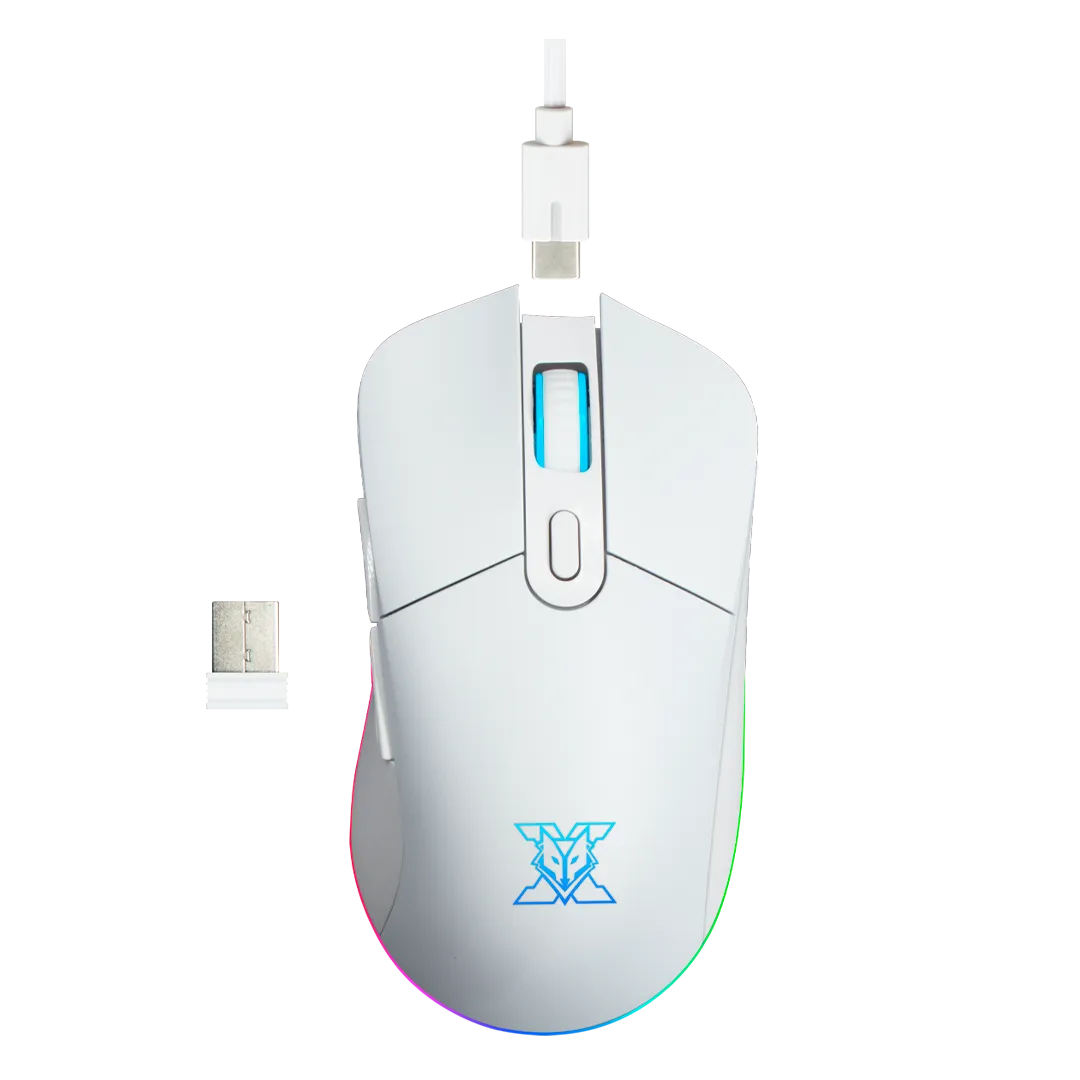 NUBWO X55 ARCADIA Gaming Mouse เมาส์เกมมิ่งไร้สาย - ดำ | Thisshop