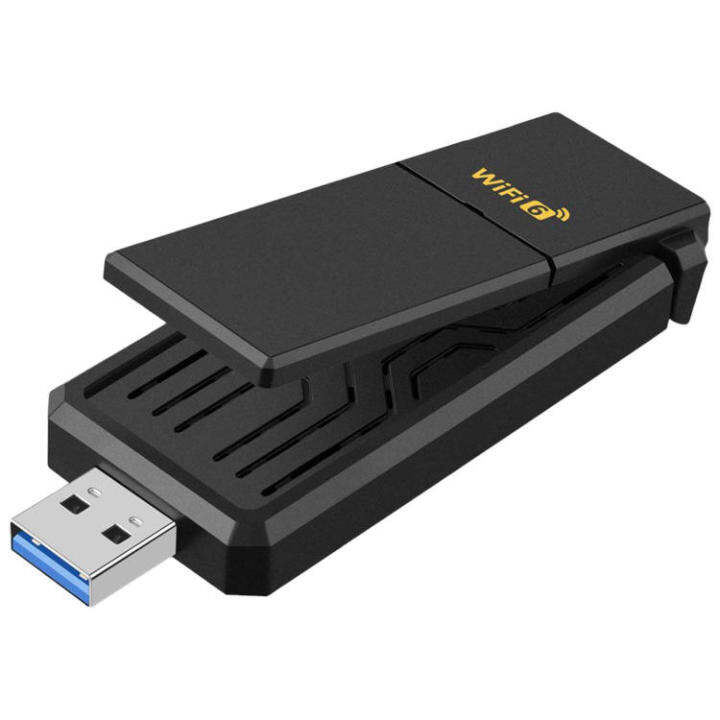 Wifi Adapter USB Wireless Drive Free WiFi 6 Adapter 1800Mbps WiFi ...