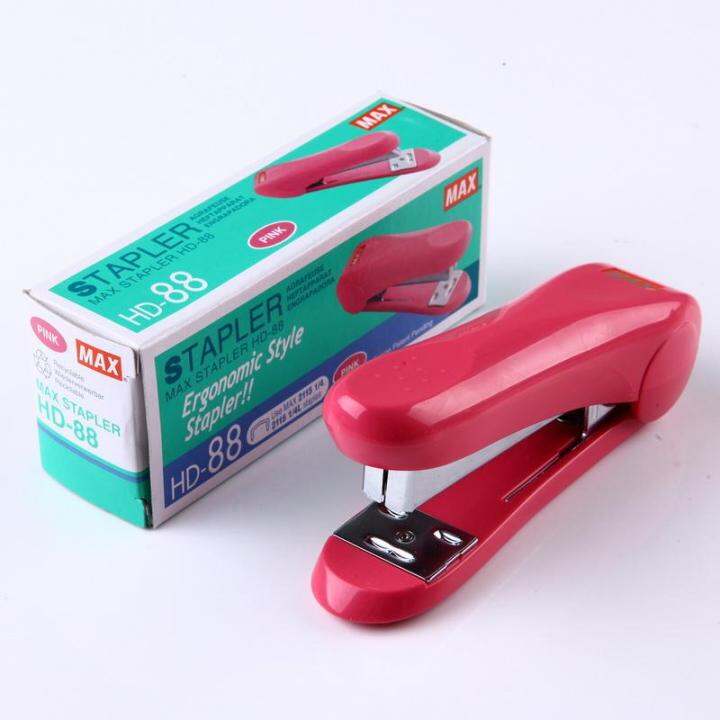 เครื่องเย็บ MAX Stapler แม็กซ์ HD-88 เย็บกระดาษ 80gsm ได้ 25 แผ่น ...