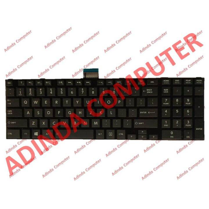 Keyboard Toshiba Satellite L850 L855 L855D C850 C855 C870 C875D FRAME ...