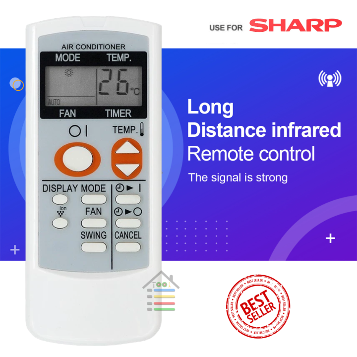 REMOTE SHARP PLASMACLUSTER AC MULTI W/O DUS | Lazada Indonesia