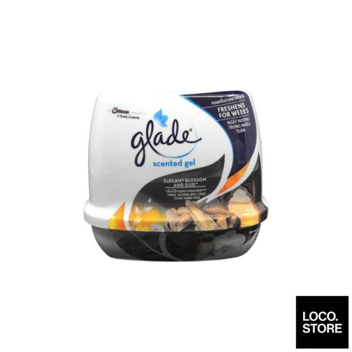 Glade Scented Gel Ele Blossom & Oud 180g | Lazada
