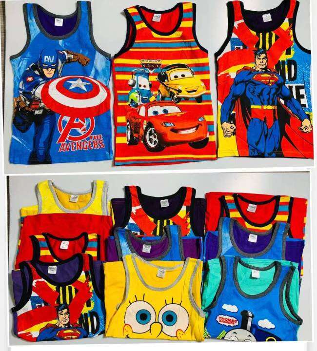 New Sando For Boy and Girl Cartoon Characters 6 to 12 yrs old Assorted ...