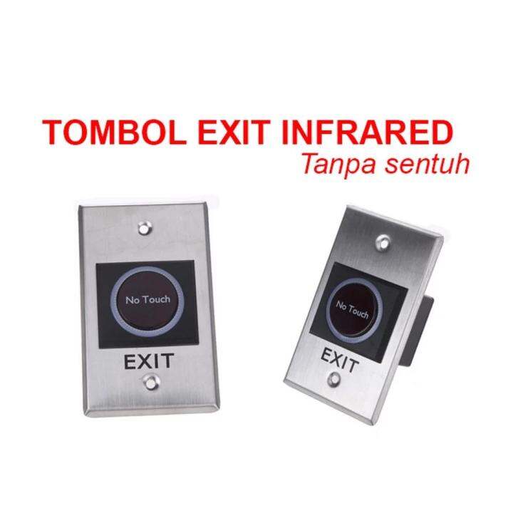 Tombol Exit Access Control Infrared No Touch Door Release | Lazada Indonesia