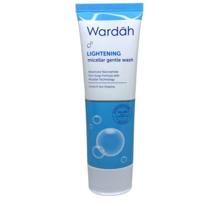 Wardah Lightening Micellar Gentle Wash 50 ml/ Pencuci Muka Wardah-Sabun ...