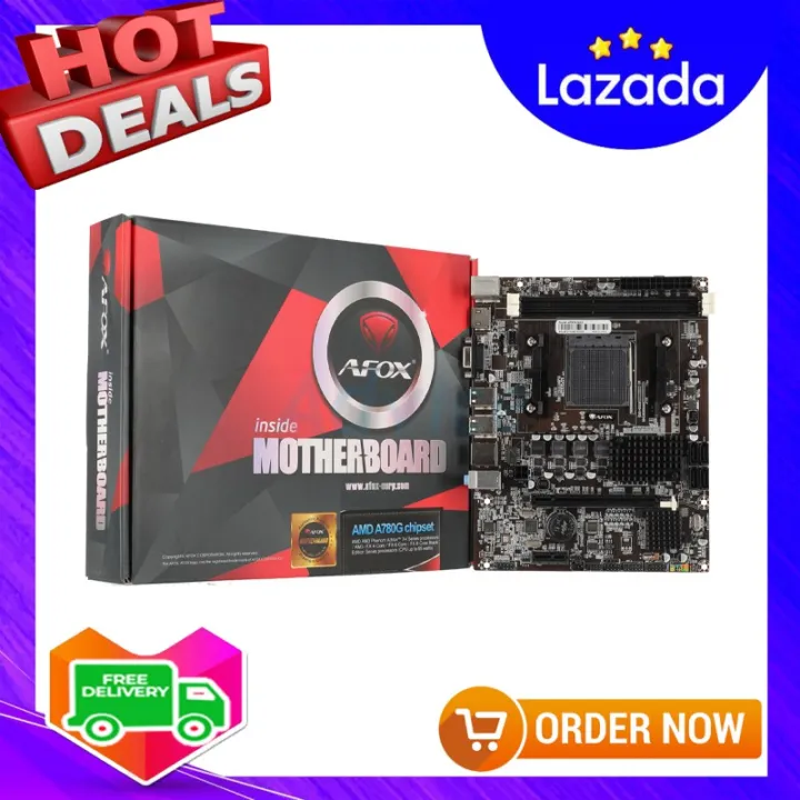 ️Super Deals ️MAINBOARD (AM3+) AFOX A780S 🟡 ศูนย์รวมสินค้า เมนบอร์ด,เมน ...