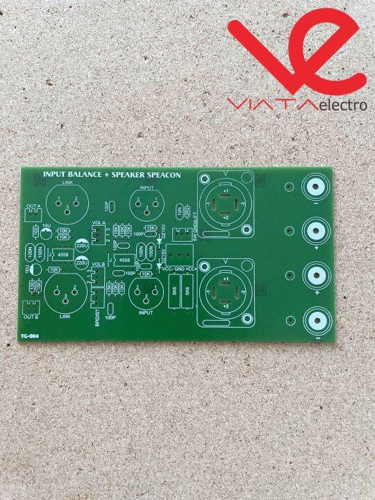 PCB INPUT BALANCE PA1400 SERIES BOX PANEL BELAKANG PANEL PA 1400 ...