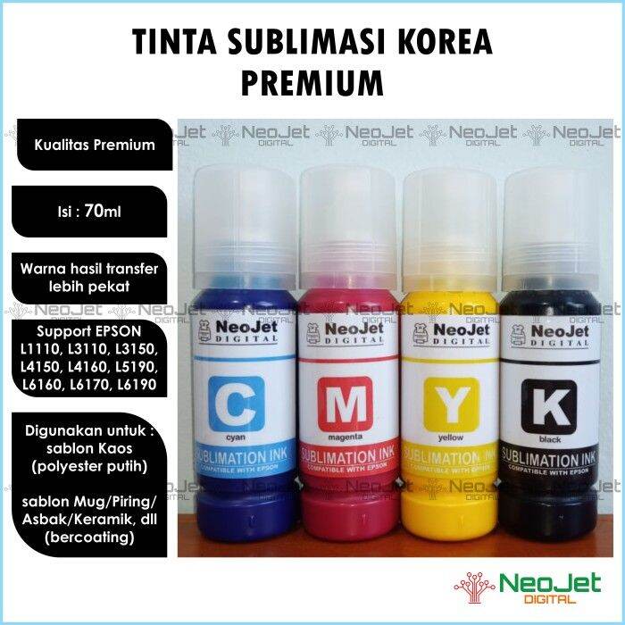 Tinta Sablon Sublim Sublimasi Korea Premium 003 | Lazada Indonesia