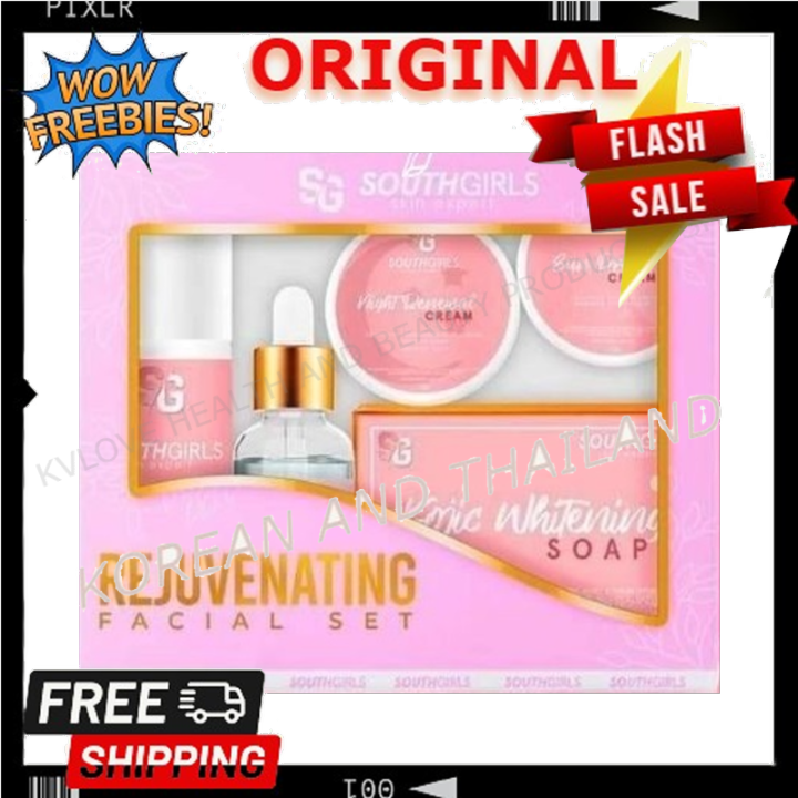 South Girls Skin Expert Rejuvenating set 5 in 1 with SERUM [ORIGINAL ...