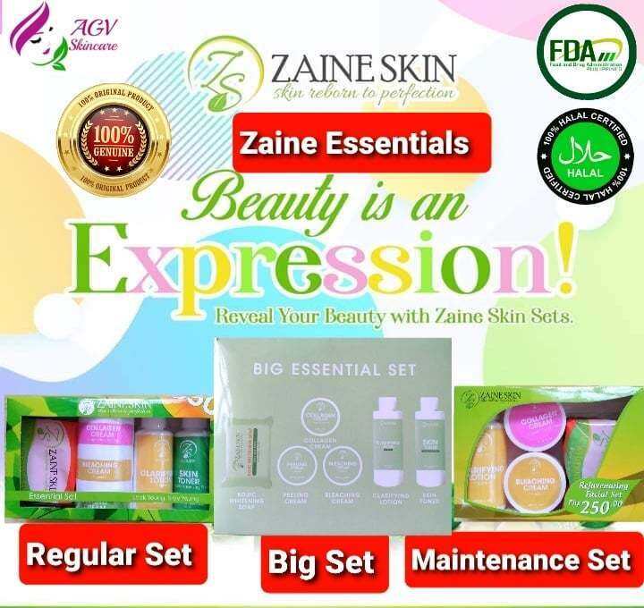 ZAINE ESSENTIAL SETS. BIG SETS/ REGULAR SET/ MAINTENANCE SET. | Lazada PH