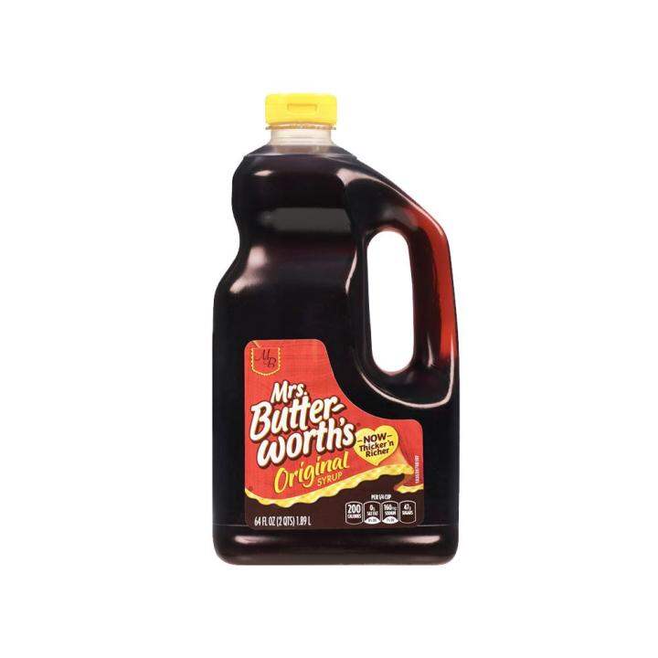 Mrs. Butterworths Original Syrup, Thick-n-Rich! 64 oz. (1.89L ...