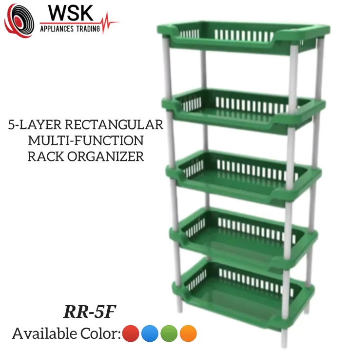 Centrix 5-Layer Multi-Function Rectangular Rack Organizer RR-5F | Lazada PH