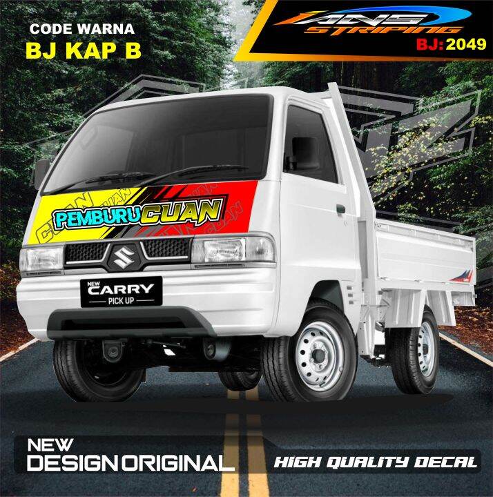 STICKER KABIN DEPAN UNTUK CARRY / STICKER DECAL PICK UP L300 / STIKER ...