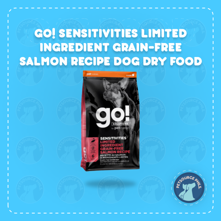PETSOURCE GO! SENSITIVITIES LIMITED INGREDIENT GRAIN-FREE SALMON RECIPE ...