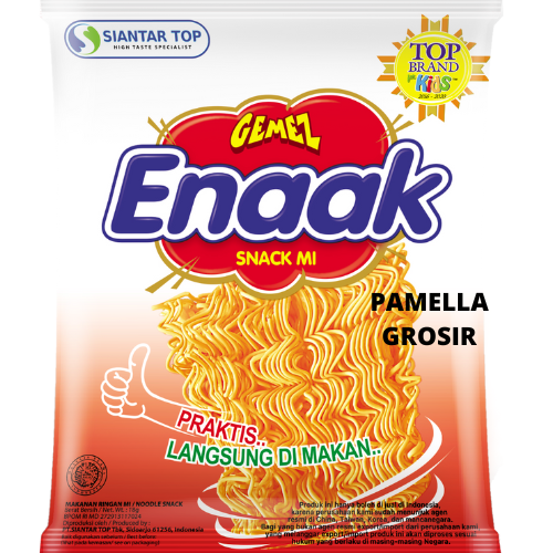 MIE GEMEZ ENAAK SIANTAR TOP 1 SNACK makanan ringan jajanan cemilan ...