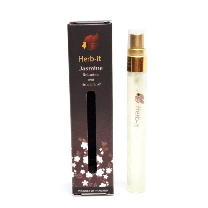 Herbit Aromatic Jasmine Spray น้ำมันสมุนไพรอโรม่า กลิ่นมะลิ แบบสเปรย์ ...
