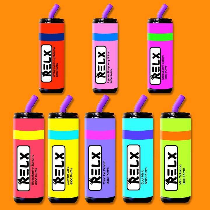 【New COD】RELX plus 8000 puff Chil Disposable pod 8000 Puffs Vape Dispo ...