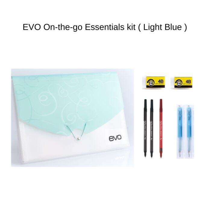Evo On-the-go Essentials Kit ( Expanding File A4 Bundle) - for only P259! (valued at P271.00 ...