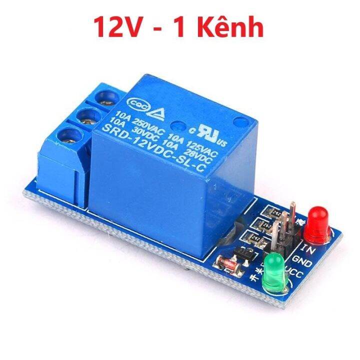 Module Relay 12VDC - Mạch Rơ le 12VDC 1 Kênh, Module Relay 12VDC - Mạch ...