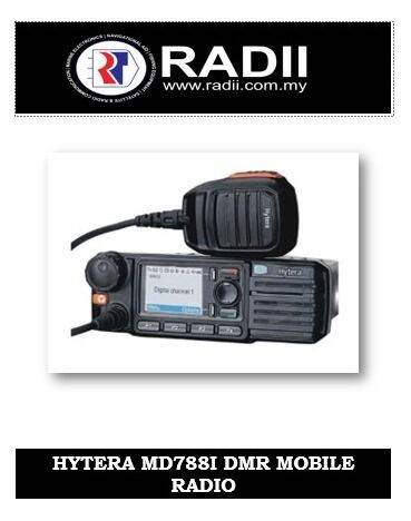 HYTERA MD788i DMR MOBILE RADIO | Lazada