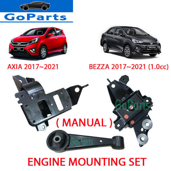 PERODUA AXIA MANUAL [2017~2021] / BEZZA 1.0 MANUAL ENGINE MOUNTING SET ...