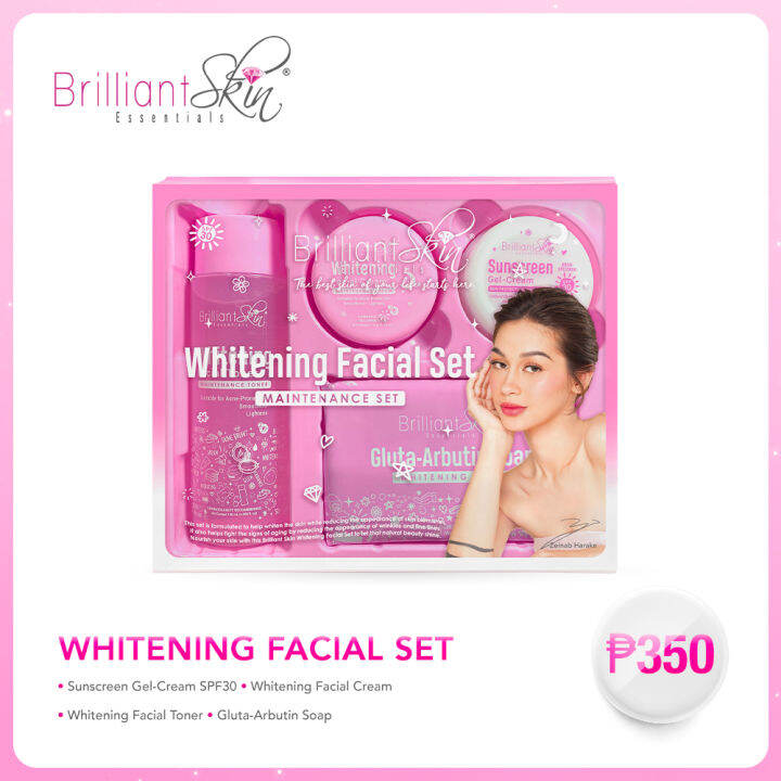 Whitening Maintenance Facial Set Brilliant Skin Essentials | Lazada PH