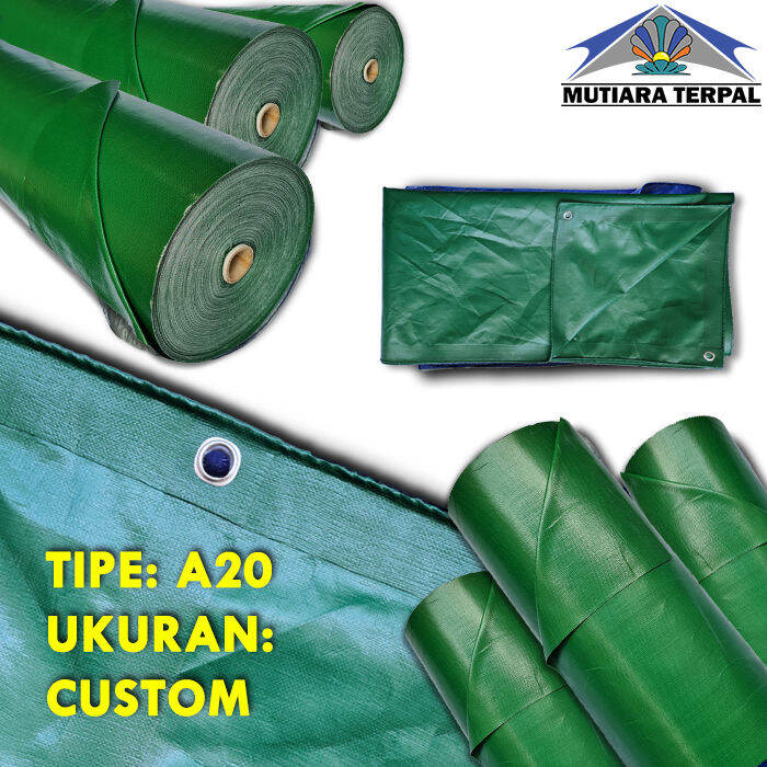 Terpal A20 Orchid Ukuran Custom Warna Hijau-Hijau | Lazada Indonesia