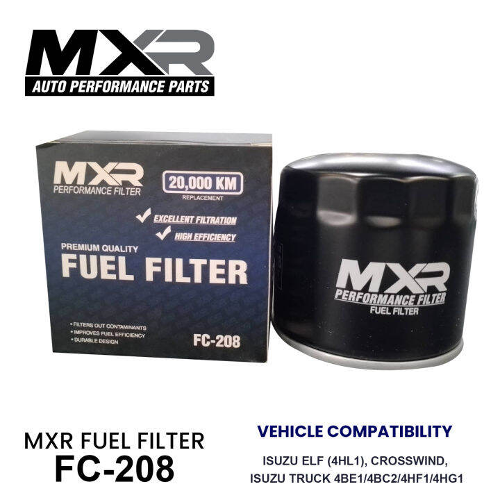 MXR FUEL FILTER FC-208 | THE BEST FUEL FILTER | FIT FOR YOUR VEHICLE ...