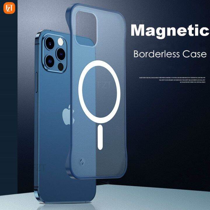 Ultra Slim MagSafe Phone Cases For iPhone 15 14 13 12 Pro Max 15 14 ...