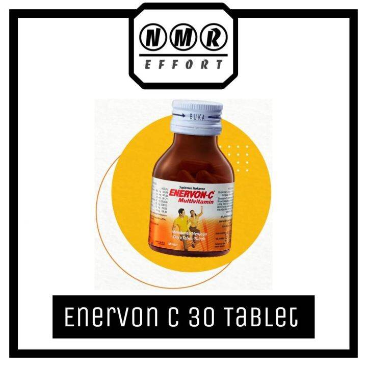 Enervon C Multivitamin Kemasan Botol Isi 30 Tablet | Lazada Indonesia