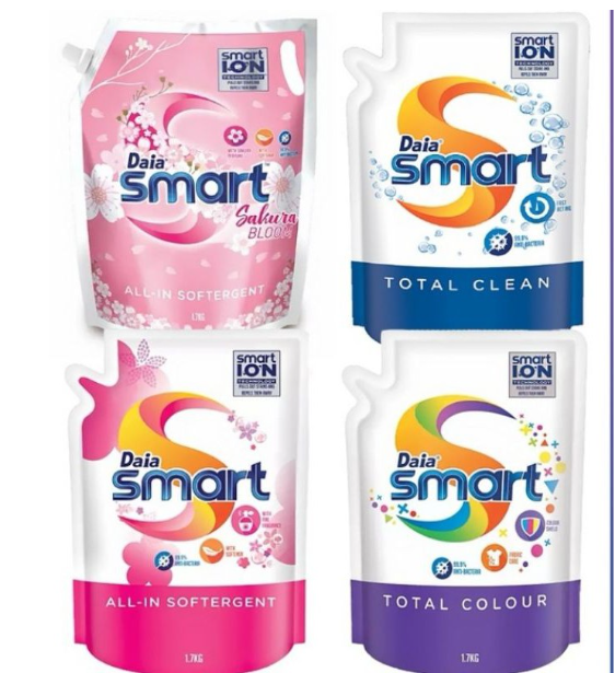 Daia Smart Concentrated Liquid Detergent Refill 1.7kg | Lazada