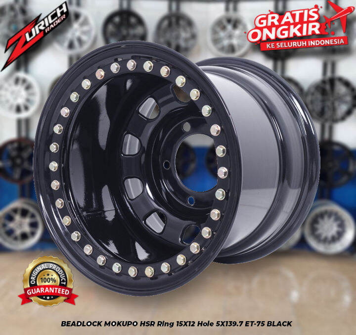 velg hsr beadlock ring 15 lebar 12 inch BEADLOCK MOKUPO HSR R15X12 ...