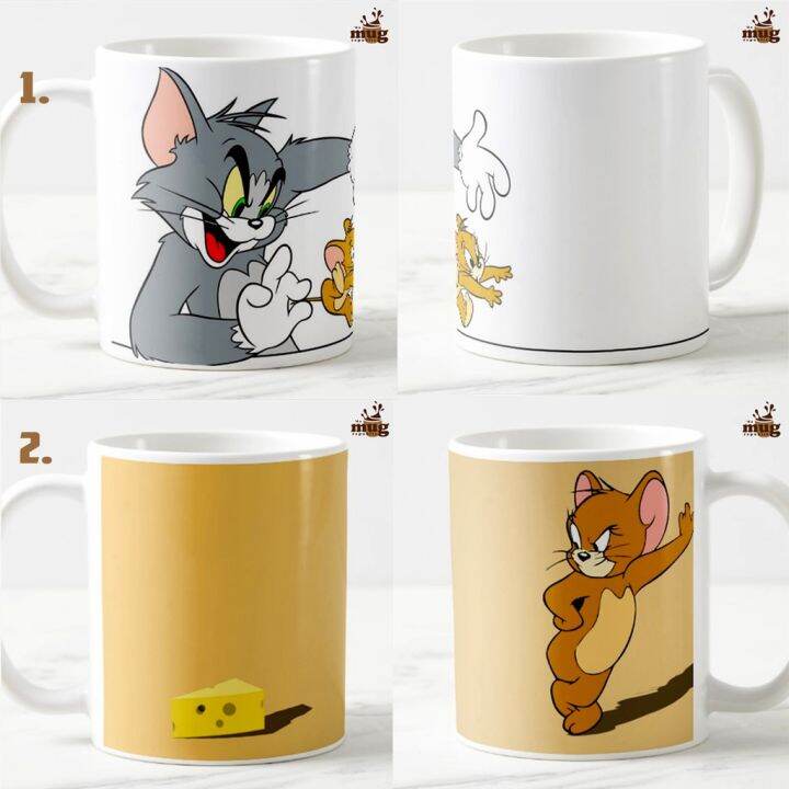 Da Mug Republic Tom & Jerry 11 ออนซ์แก้วเซรามิค | Lazada.co.th
