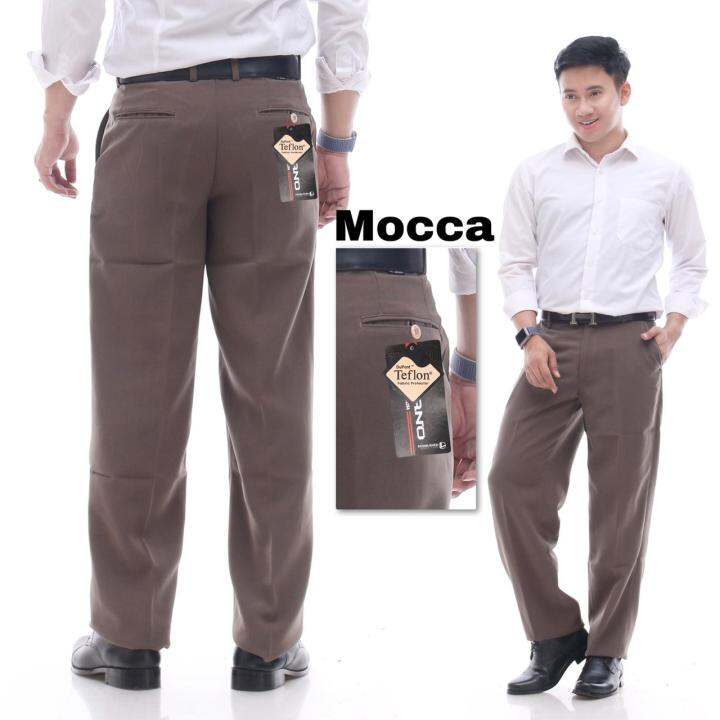 Celana kantor Pria Celana Semi Begy Celana Jumbo Celana Model Ploy ...