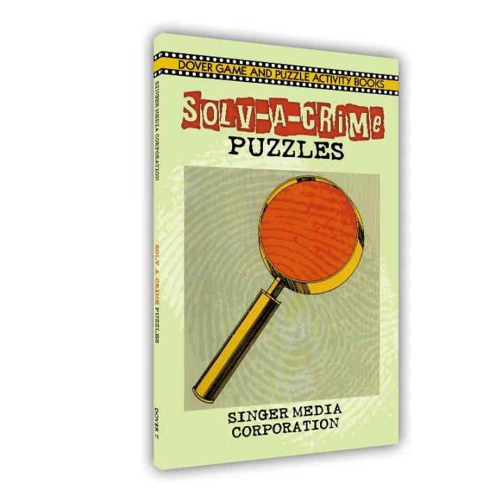 English original solv-a-crime puzzles little detective case solving ...